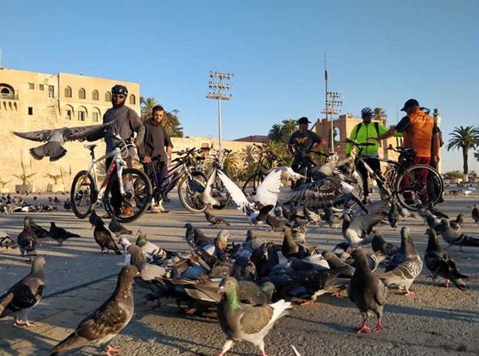 Cycling in The Streets of Tripoli - Libyan Wanderer